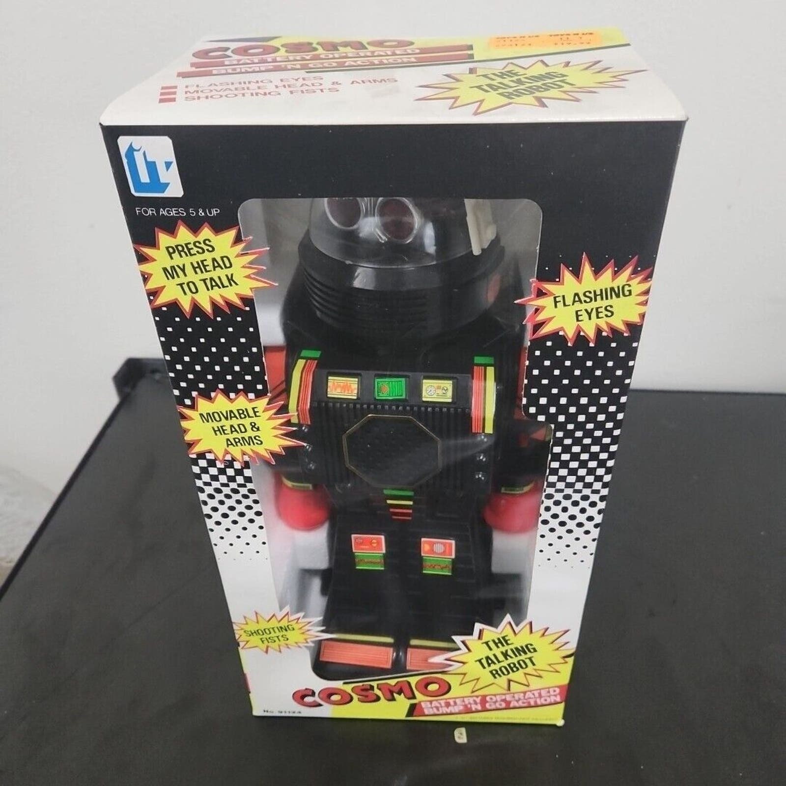 SUPER RARE Cosmo Talking Robot in Time Products Hong Kong Not Working ...
