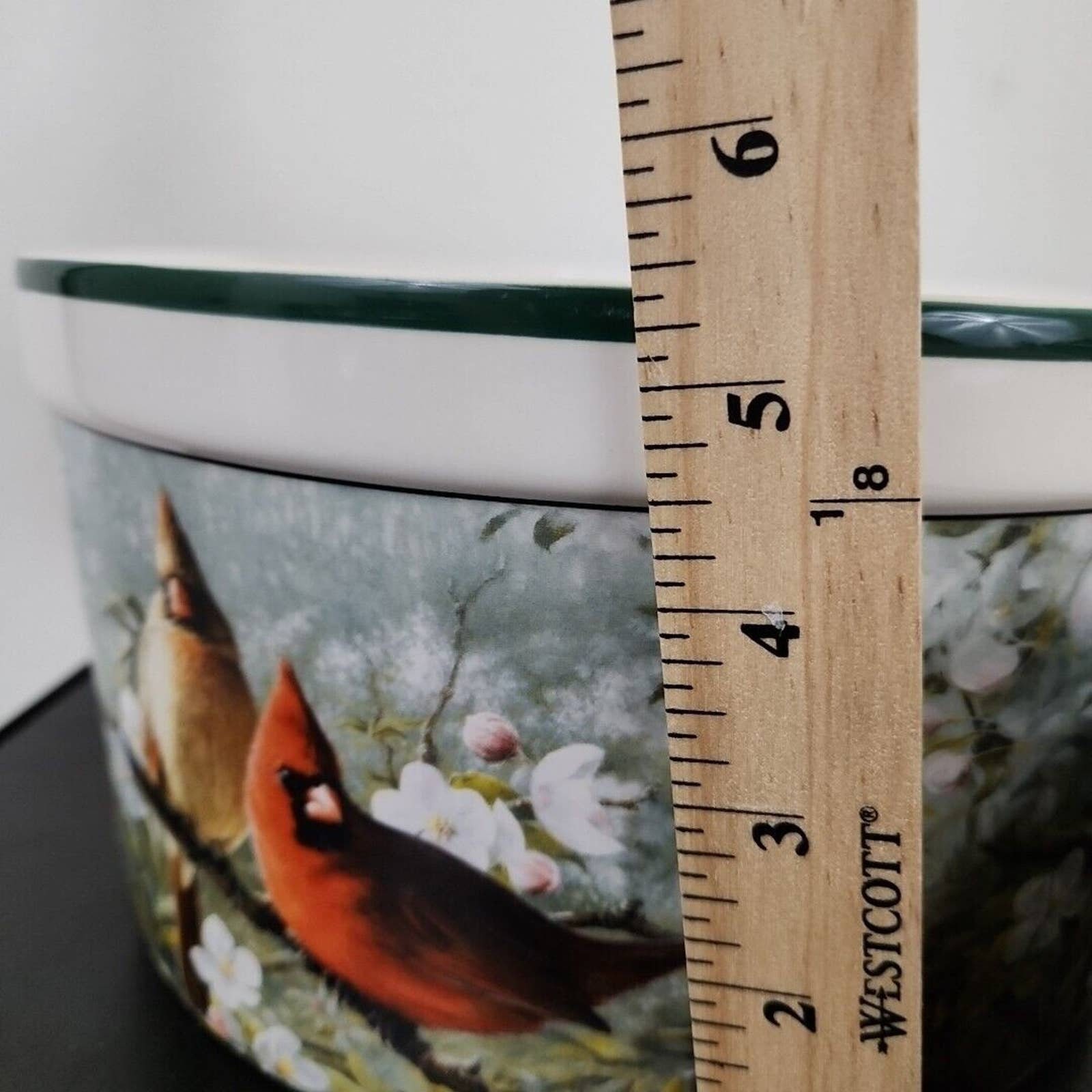 Tone World Hautman Brothers Canister Set Birds Cardinals Food Storage ...