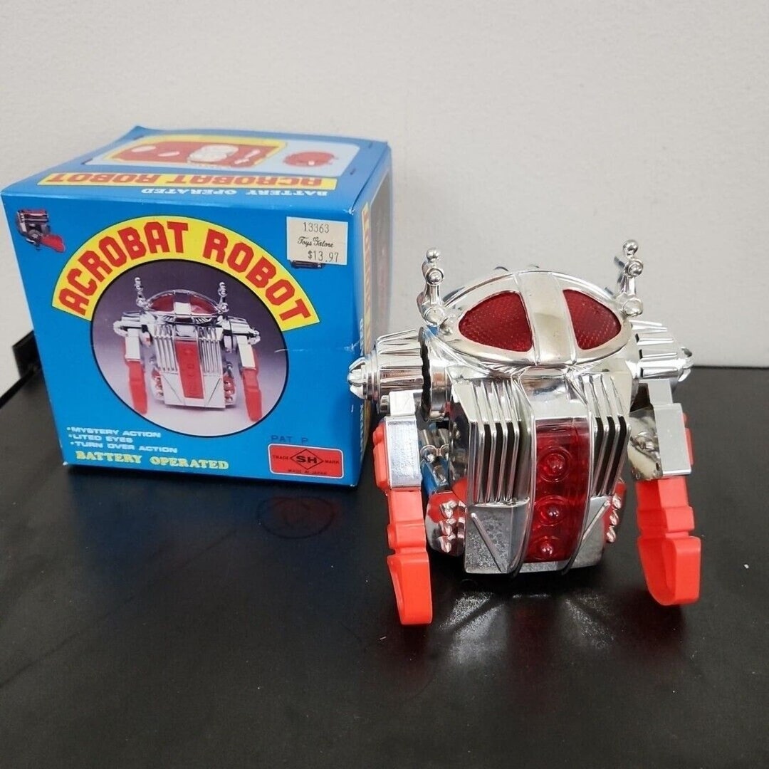 Horikawa Acrobat Robot in Original Box Battery Operated Works, See ...