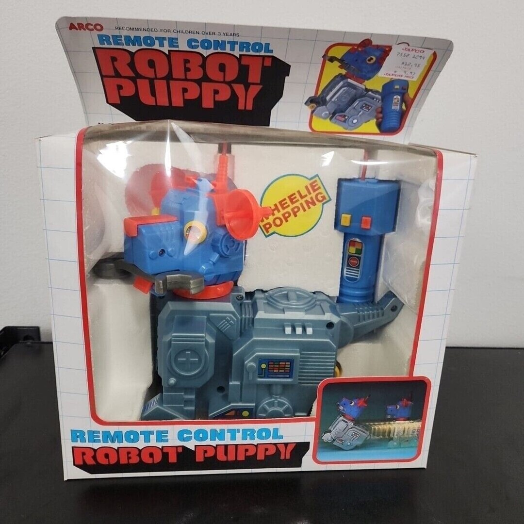 VTG Arco Preschool Battery Operated Remote Control Robot Puppy Dog NIB ...