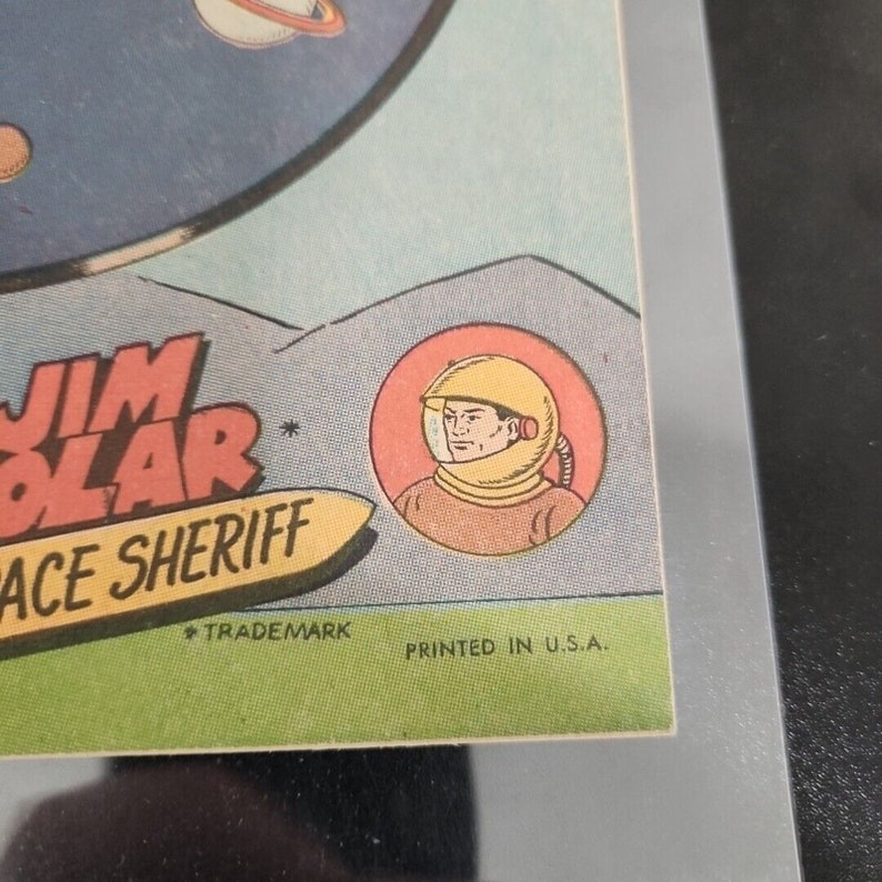 Vintage Jim Solar Space Sheriff Outer Space Coloring Book 1966 - Etsy