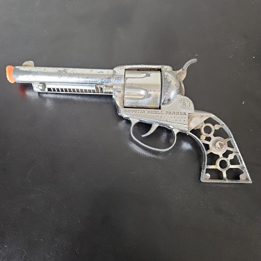 Vintage Mattel Fanner 50 Cowboy Cap Gun Shootin Shell Missing Parts - Etsy