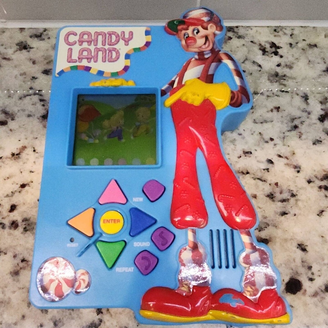RARE Candy Land Adventure Electronic Handheld Game 1997 2003 Hasbro ...