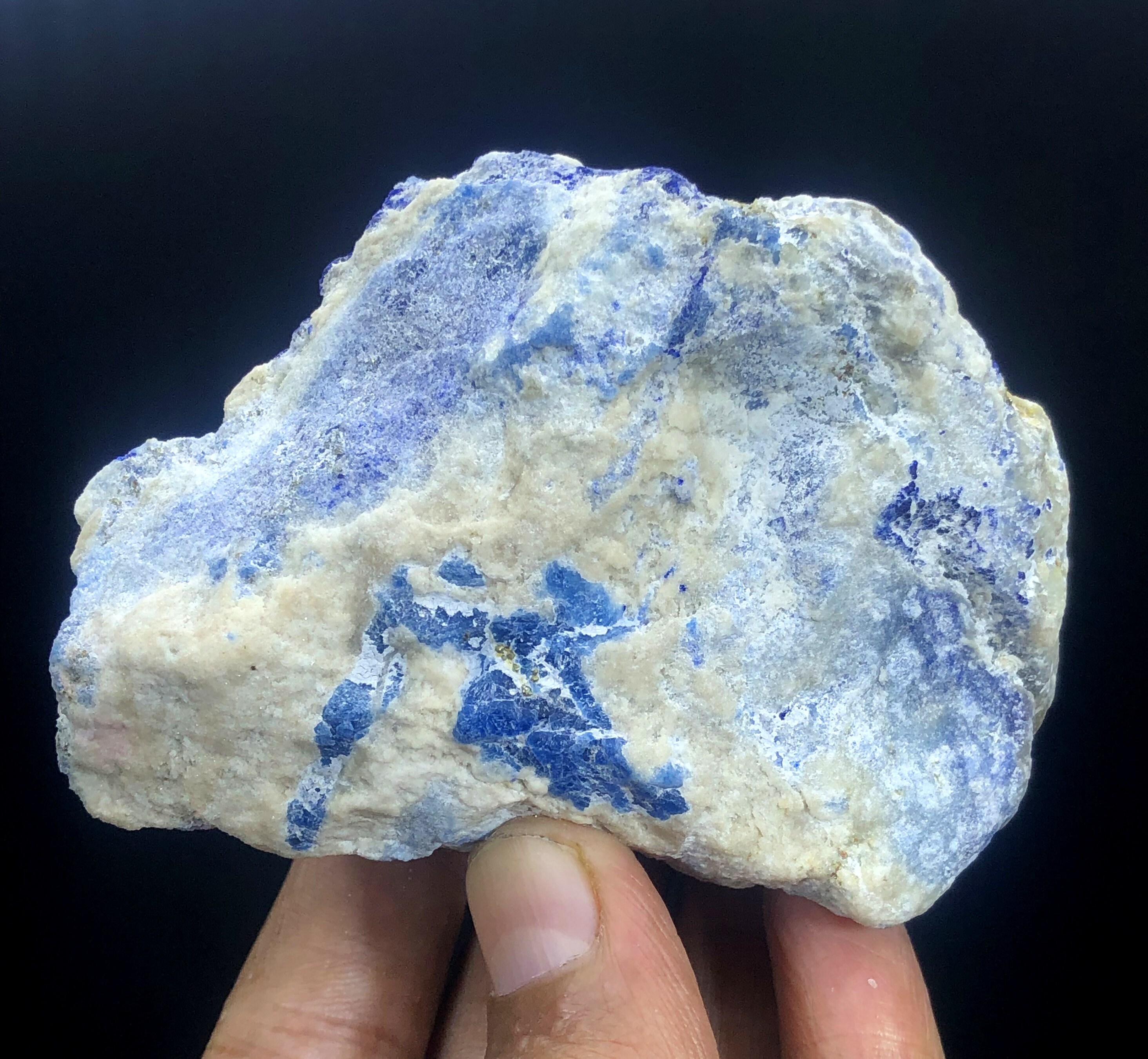 Blue Lazurite Specimen With Pyrite, Lazurite Stone, Lazurite Rough ...