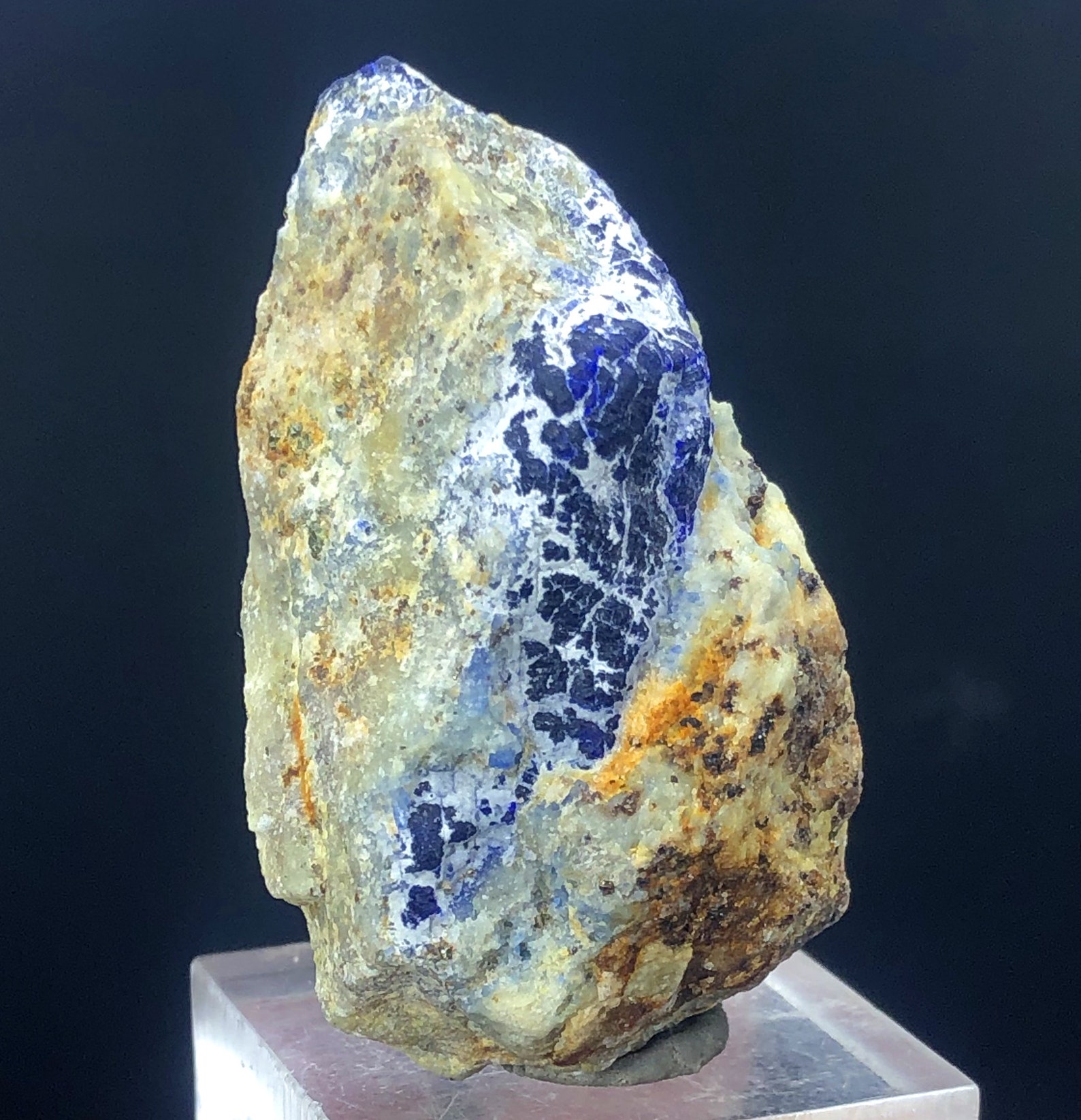 Blue Lazurite Specimen With Pyrite, Lazurite Stone, Lazurite Rough ...