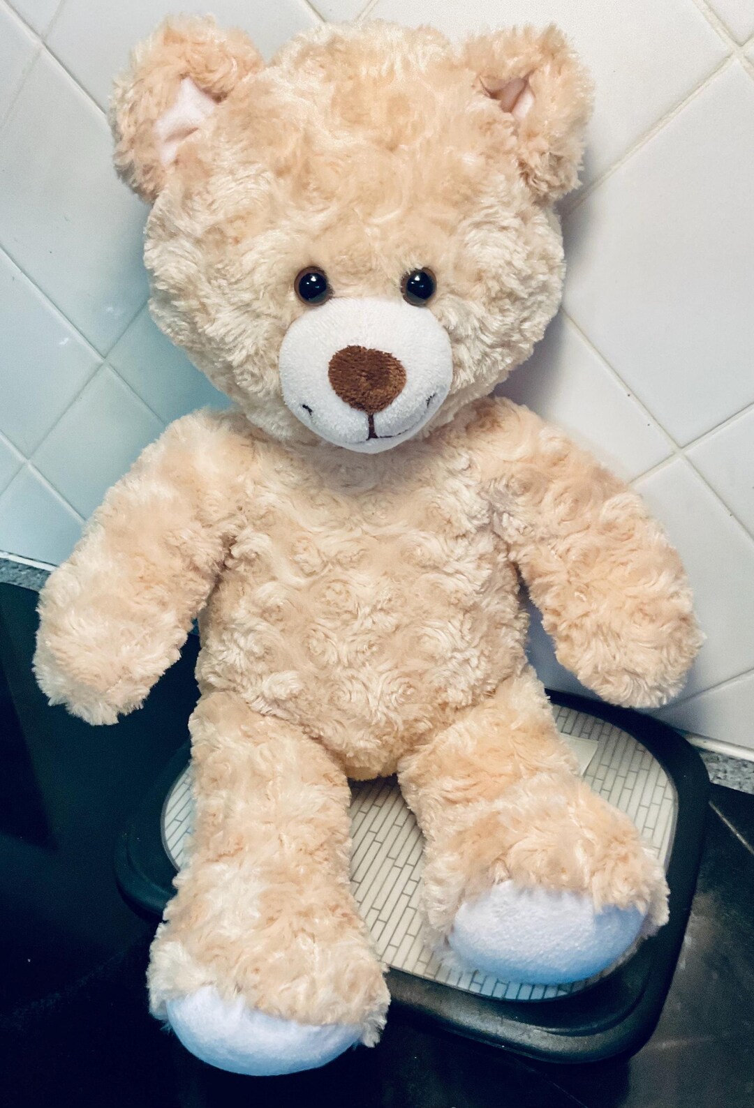 Vintage Build a Bear Workshop Retired Curly Swirls Bear - Etsy