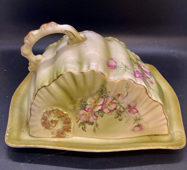 Vintage Nippon Japan Cheese Dish - Etsy