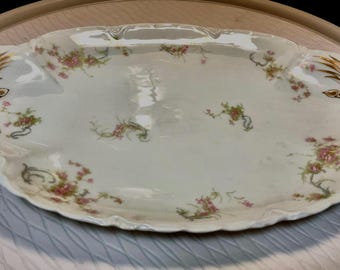 Vintage Theodore Haviland Limoges Salad Plate: Cobalt Blue & Gold Gilt ...