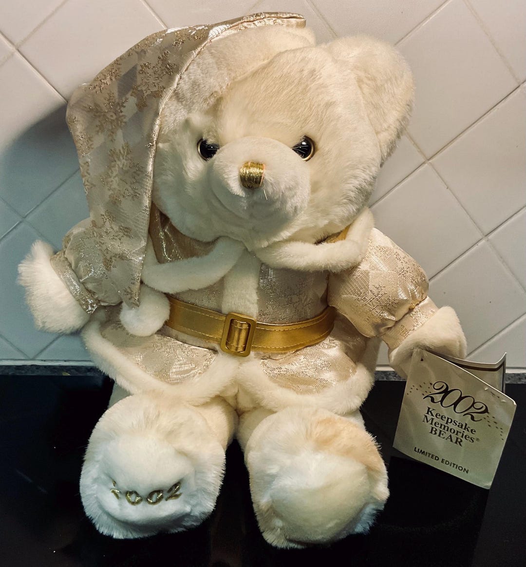 Dan Dee 2000 Millennium Limited Edition Keepsake Bear Plush - Etsy