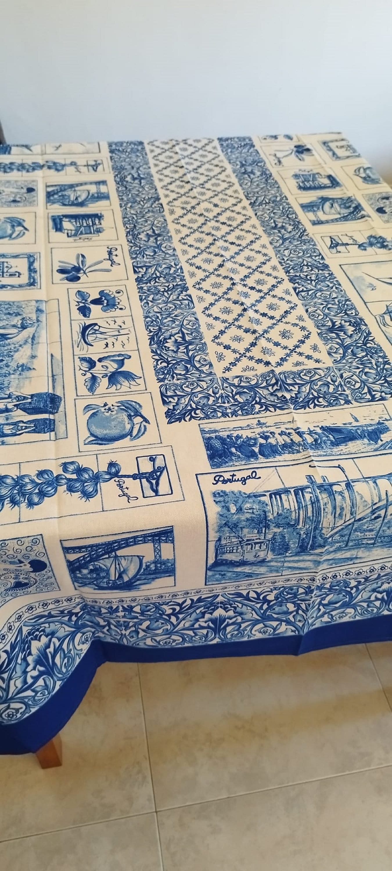Portuguese Traditional Table Cloth, Decoration, Home Kitchen 150x250 - Etsy