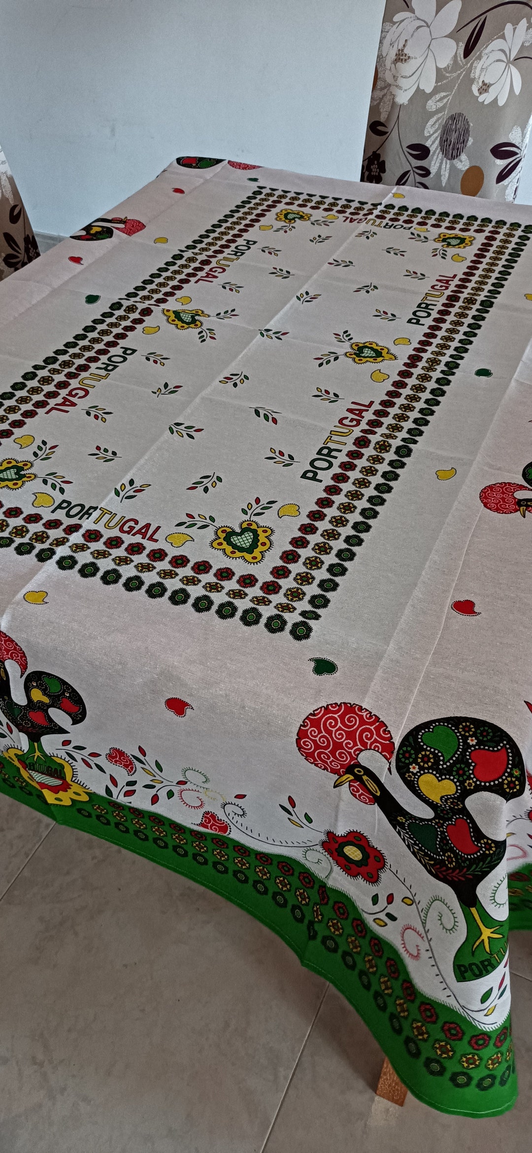 Portuguese Traditional Table Cloth 150x200cm Colourful - Etsy