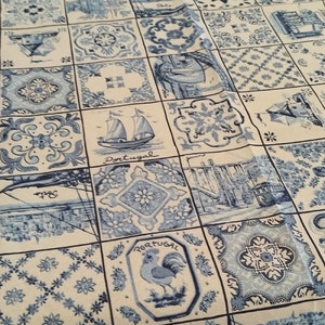 Portuguese Traditional Table Cloth, 150x200cm, Colourful Design Print ...