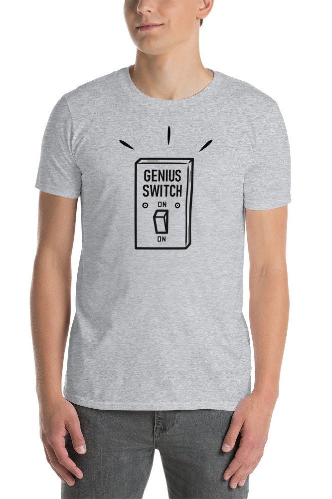 Genius Switch T-shirt (white/sport Grey) No off Position on the Genius ...