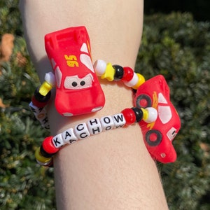Disney Friends Squishy Kandi Bracelets | Lightning Mcqueen Cars Winnie ...