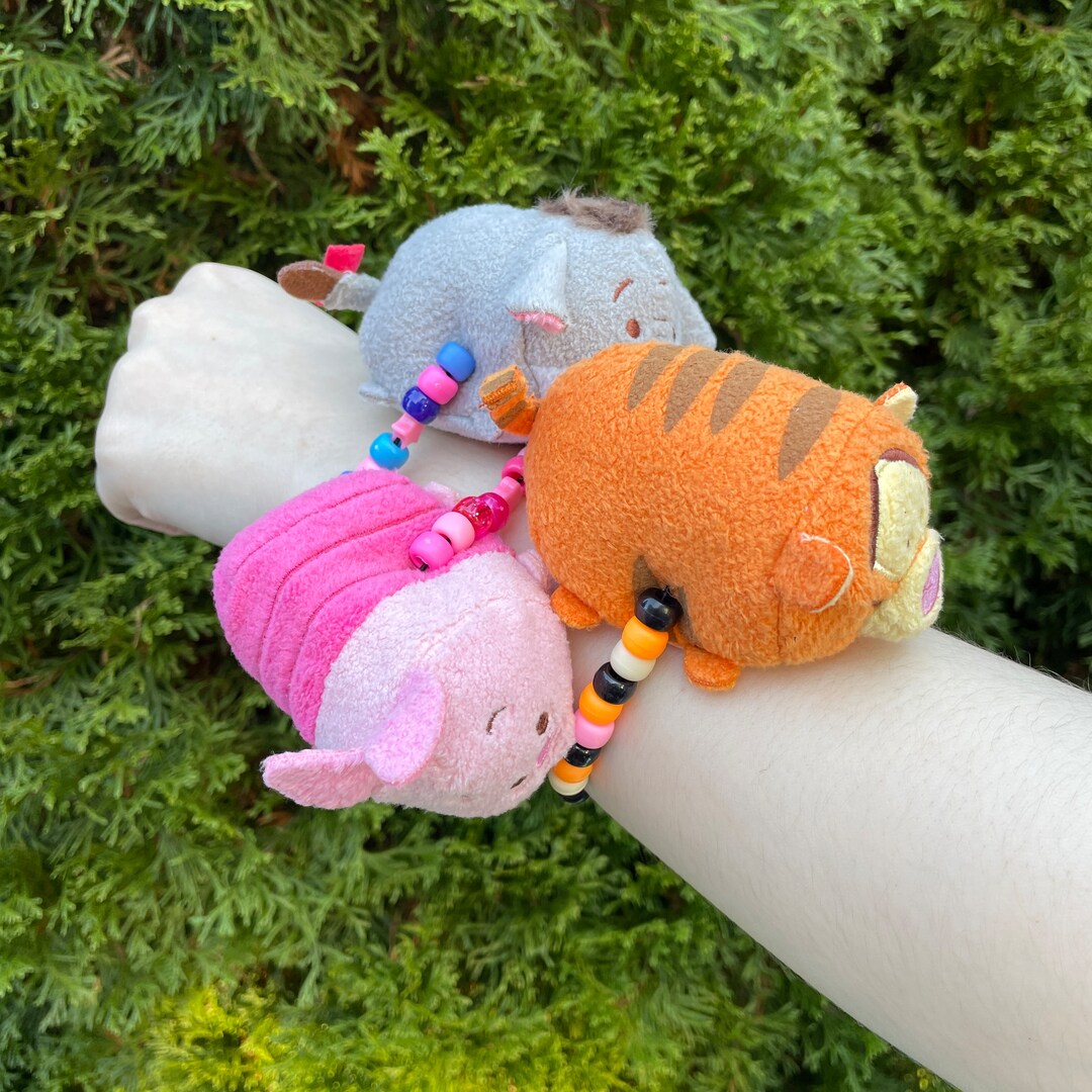 Disney Winnie the Pooh Tsum Tsum Kandi Bracelet | Piglet Eyeore Tigger ...