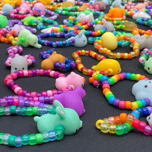 Squishy KANDI Bracelets | Cute Rave Bracelets Kids Jewelry Animals ...