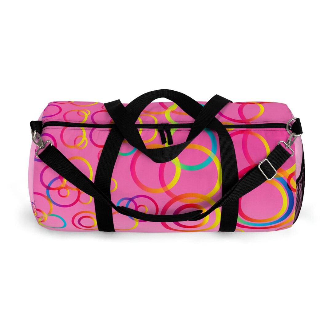 Gradient Circles Duffel Bag Shoulder Bag Gym Bag Sport Bag - Etsy