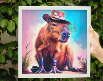 Capybara Cowboy Hat - Etsy