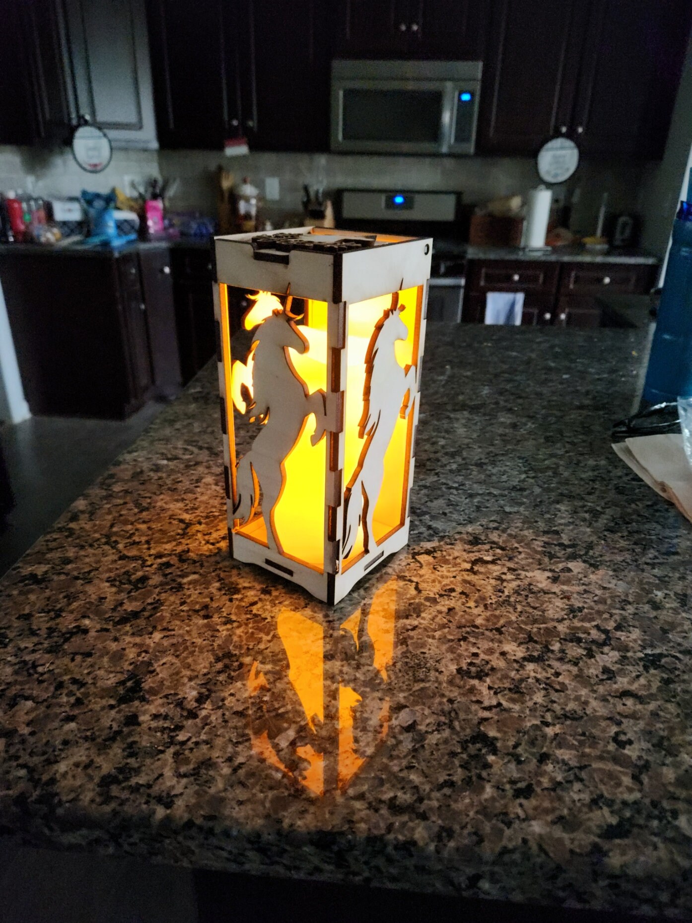 Unicorn LED Shade - Etsy