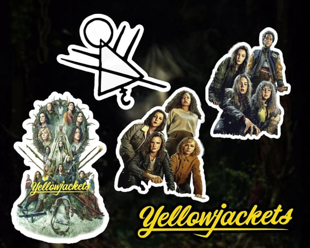 Yellowjackets Stickers 1 | Symbol, Group Shots | High Quality Glossy ...