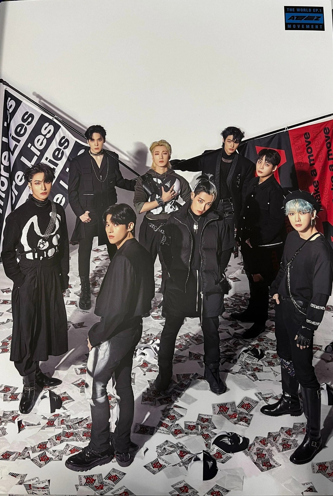ATEEZ Poster High Quality Print Thick Photo Stock Lab Quality Available ...