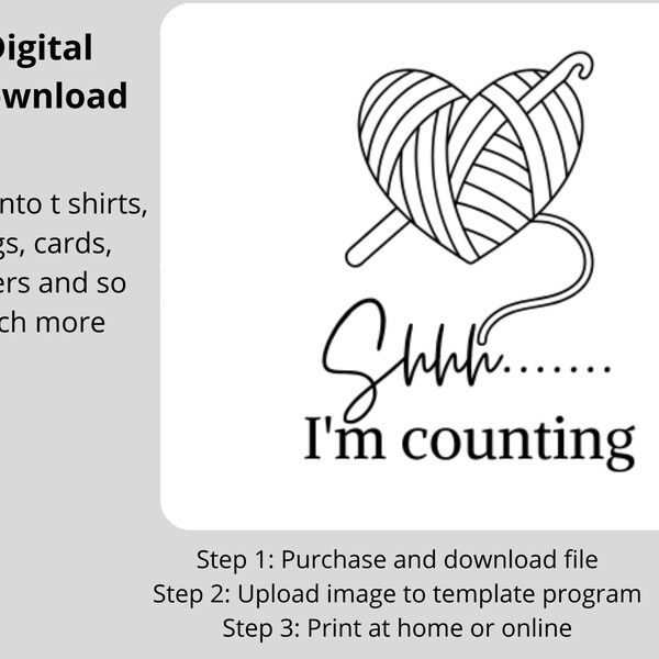 Crochet Counting Svg - Etsy
