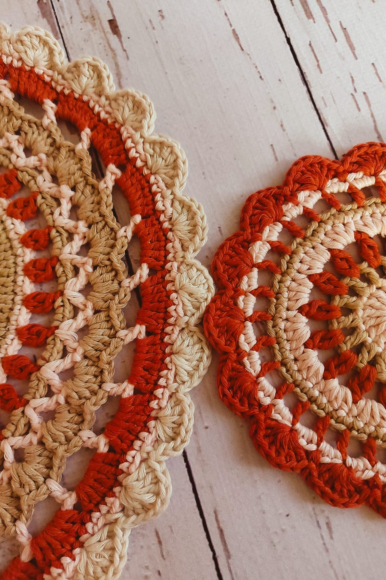 EASY CROCHET Oval Placemat Pattern - Knitted Designer for Pattern ...