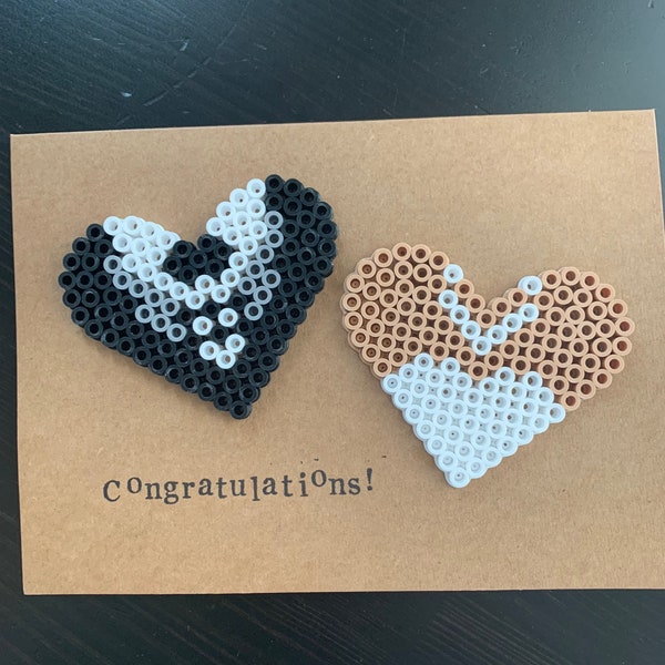 Perler Bead Card - Etsy