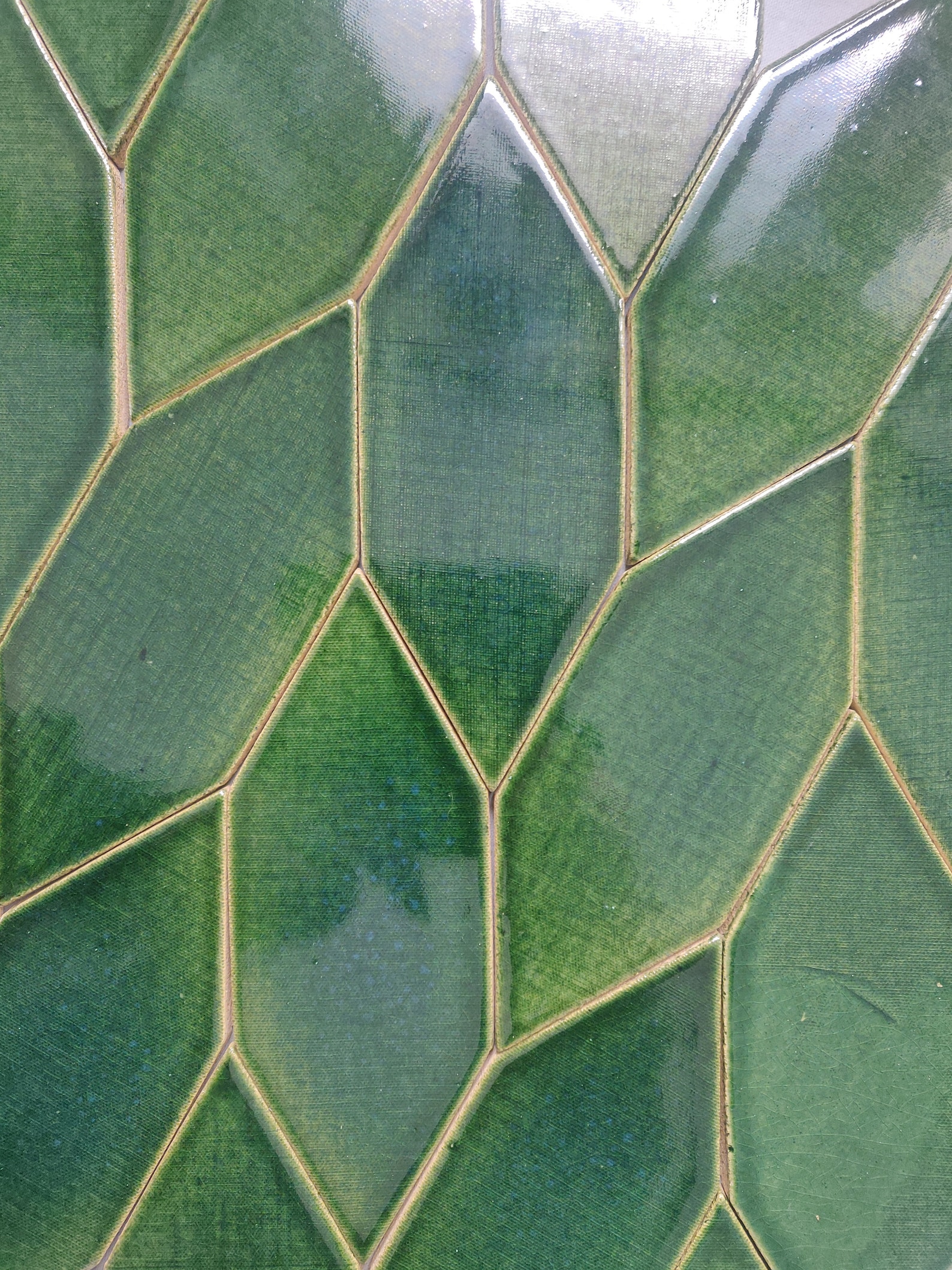 Green Leaves Tiles 1 Sq Meter 10.7 Sq Feet - Etsy