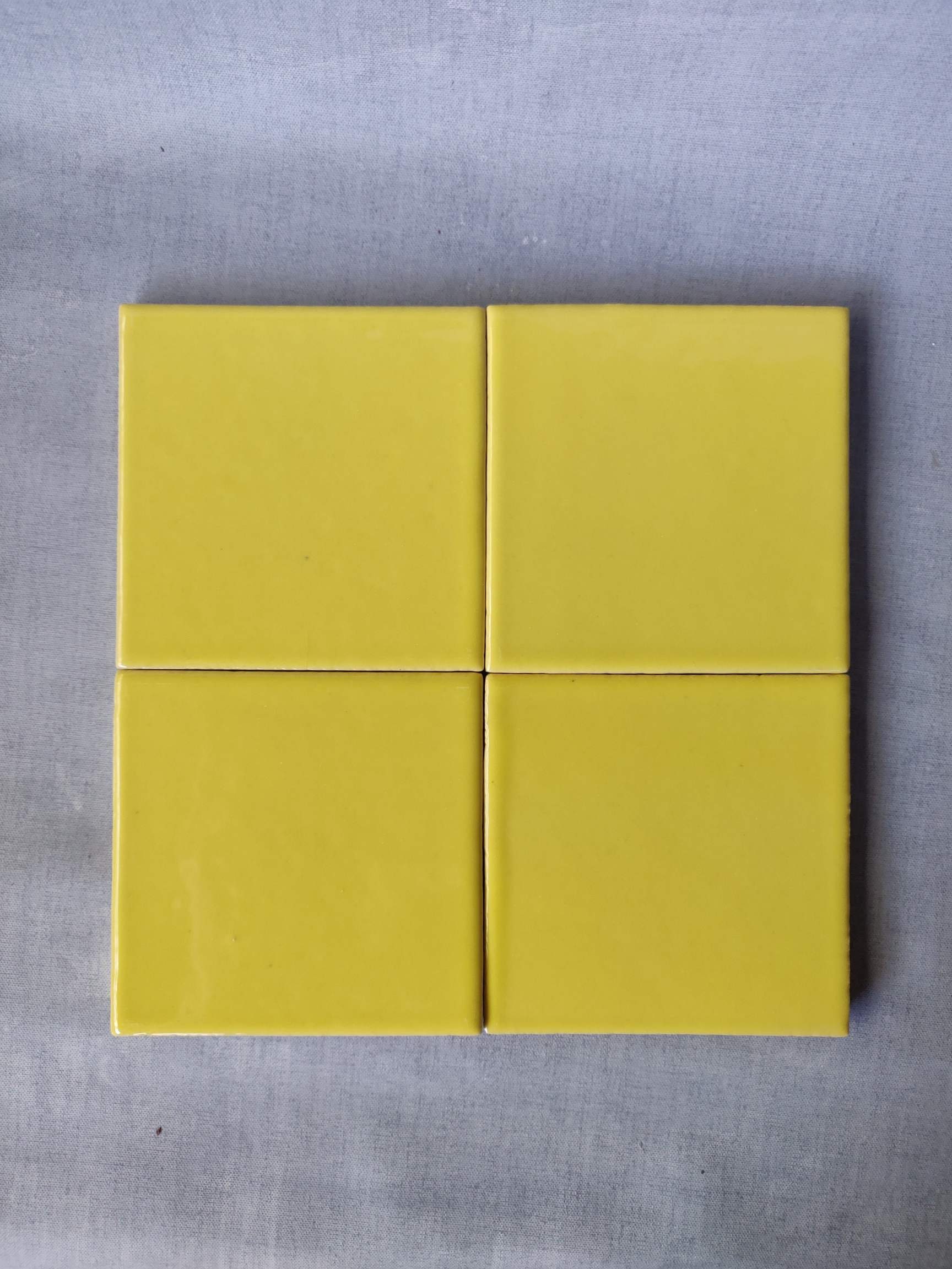 Light Yellow Square Tiles - Set of 25 Tiles - Etsy