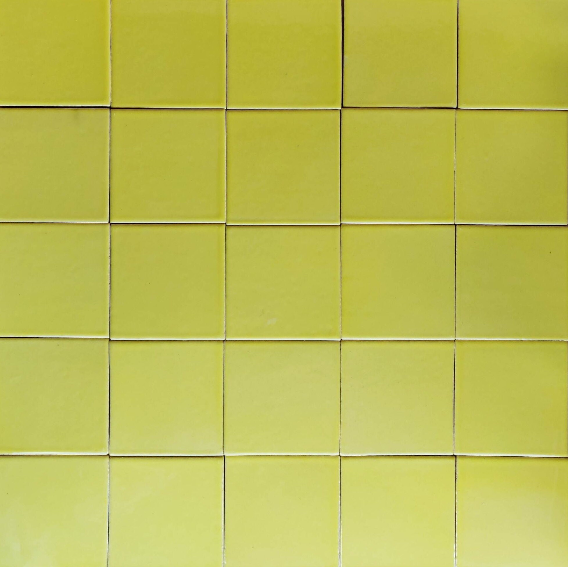Light Yellow Square Tiles - Set of 25 Tiles - Etsy