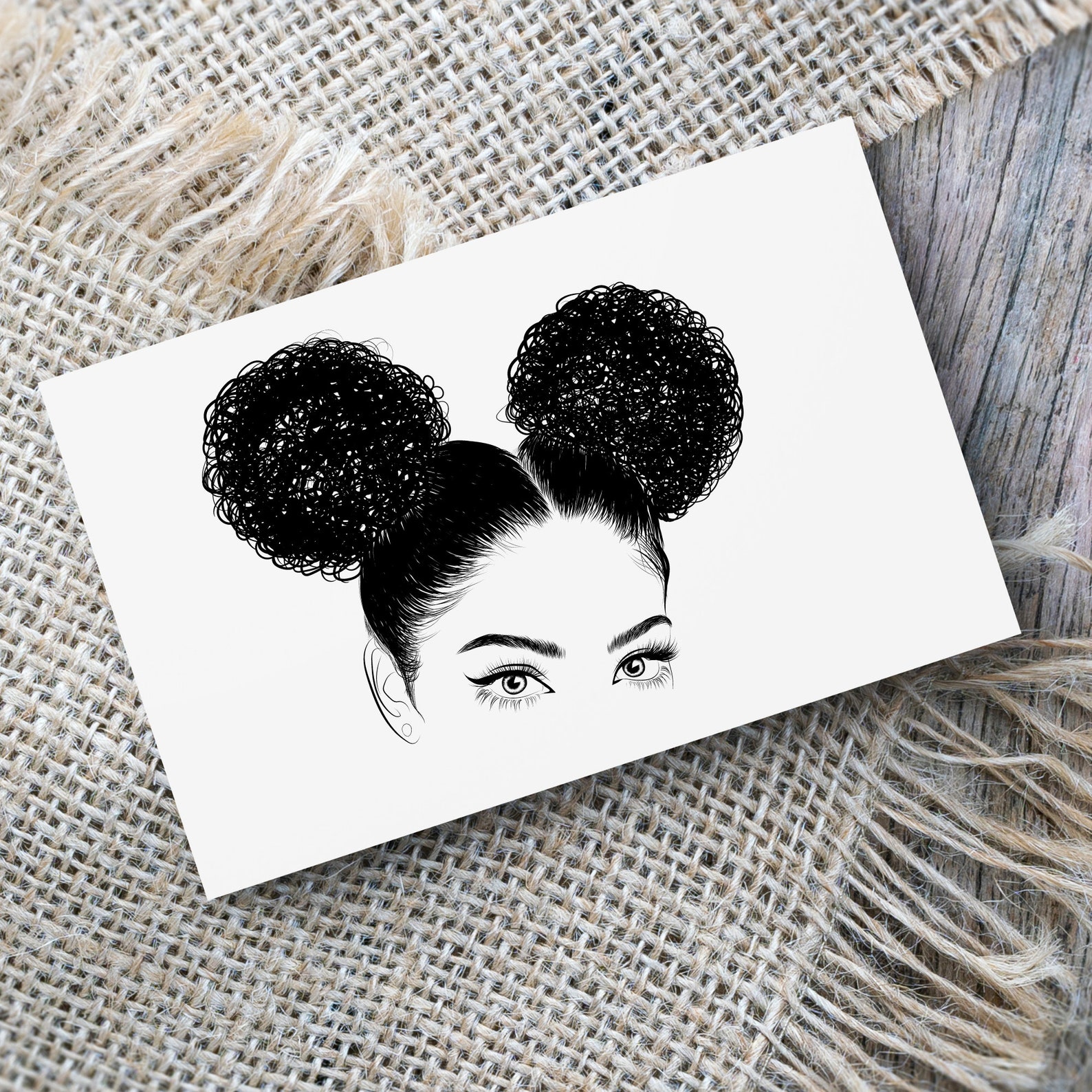 Afro Woman SVG Afro Girl Svg Afro Queen Svg Afro Lady Svg Curly Hair ...