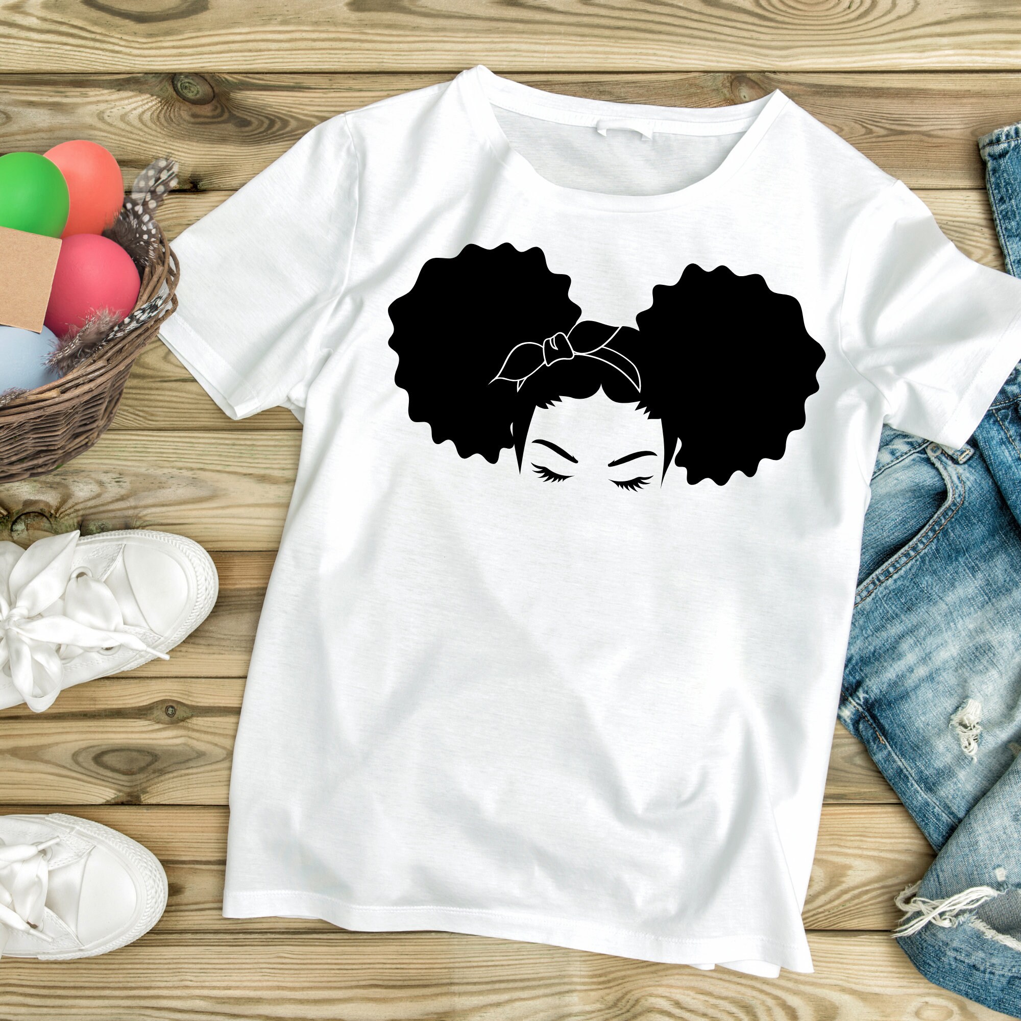 Afro Woman SVG Afro Girl Svg Afro Queen Svg Afro Lady Svg Curly Hair ...