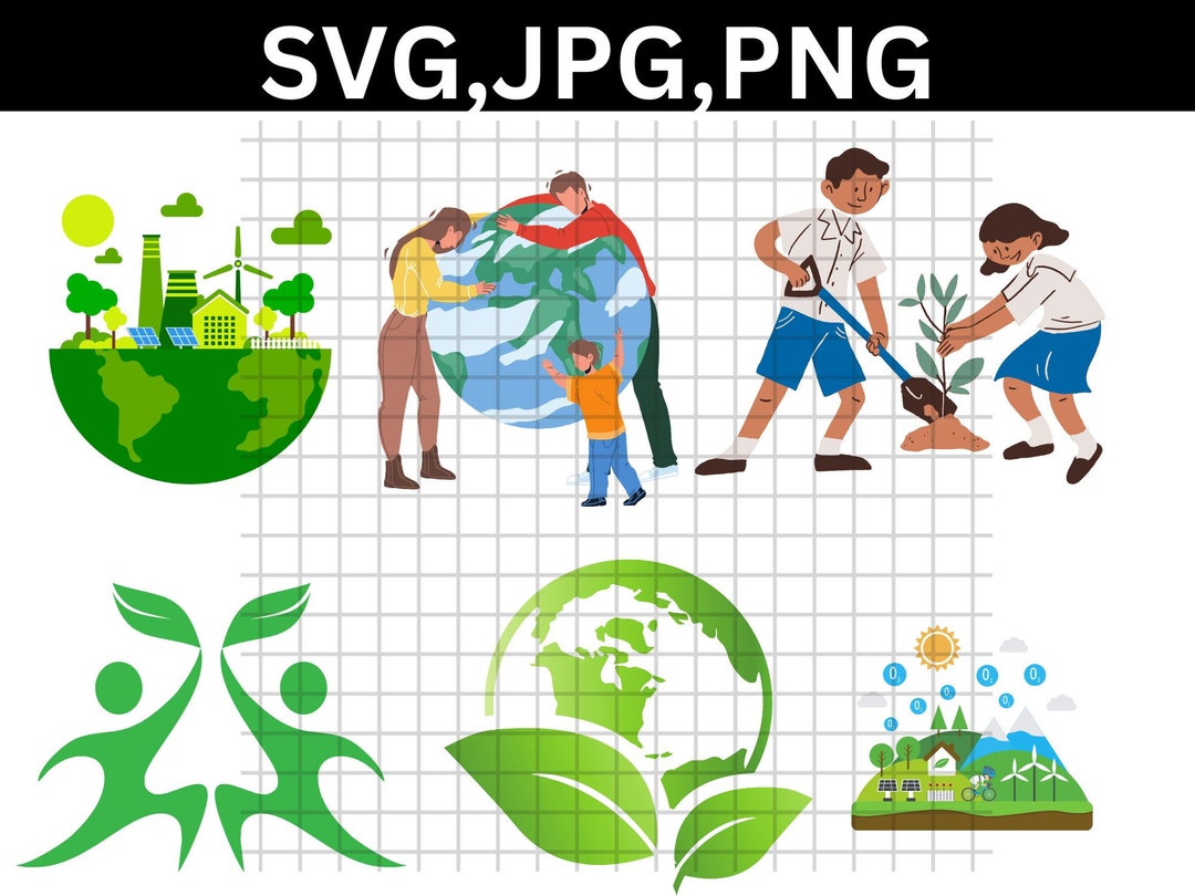 World Environment Day Svg\ Greener Planet Svg\ Go Green on World ...