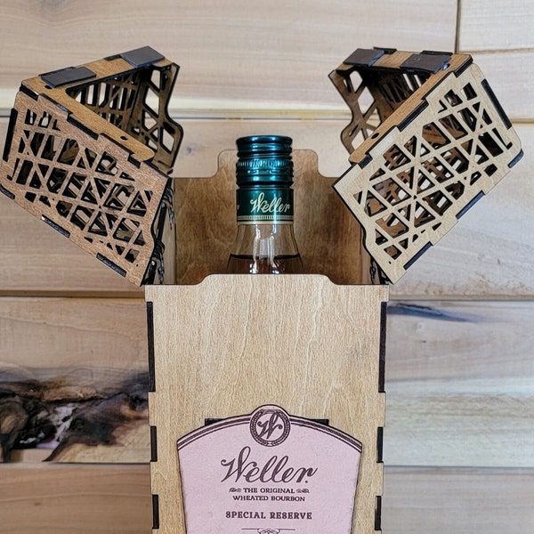Wooden Bourbon Box - Etsy