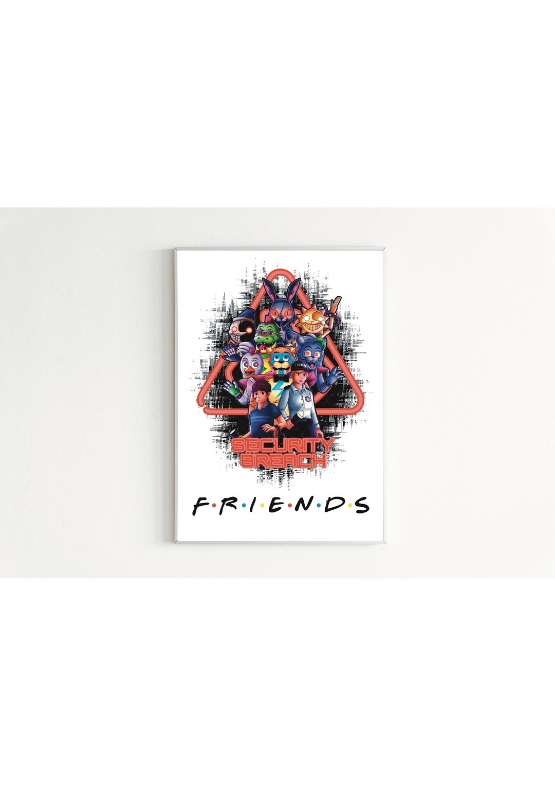 4 Sizes FNAF Friend Print - Etsy
