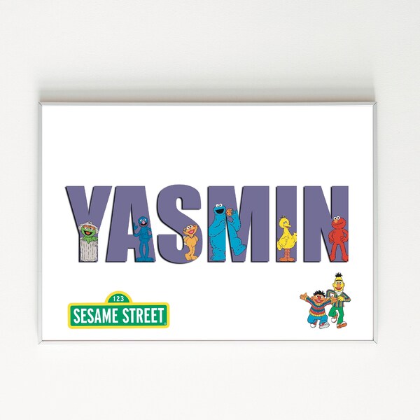 Sesame Street Sign - Etsy UK