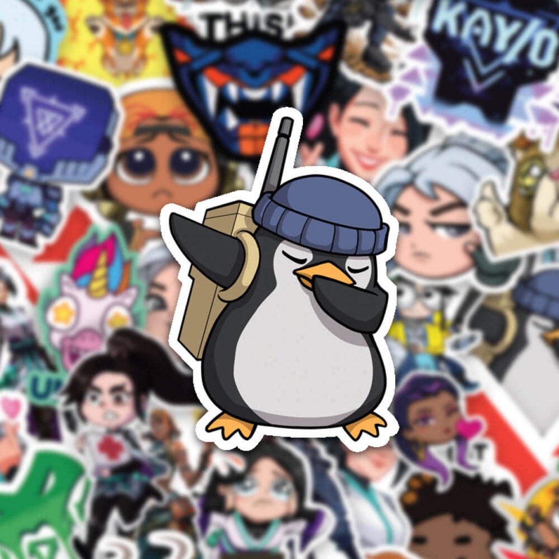 Riot Valorant Clipart Art Stickers Ready to Print Digital Download AI ...
