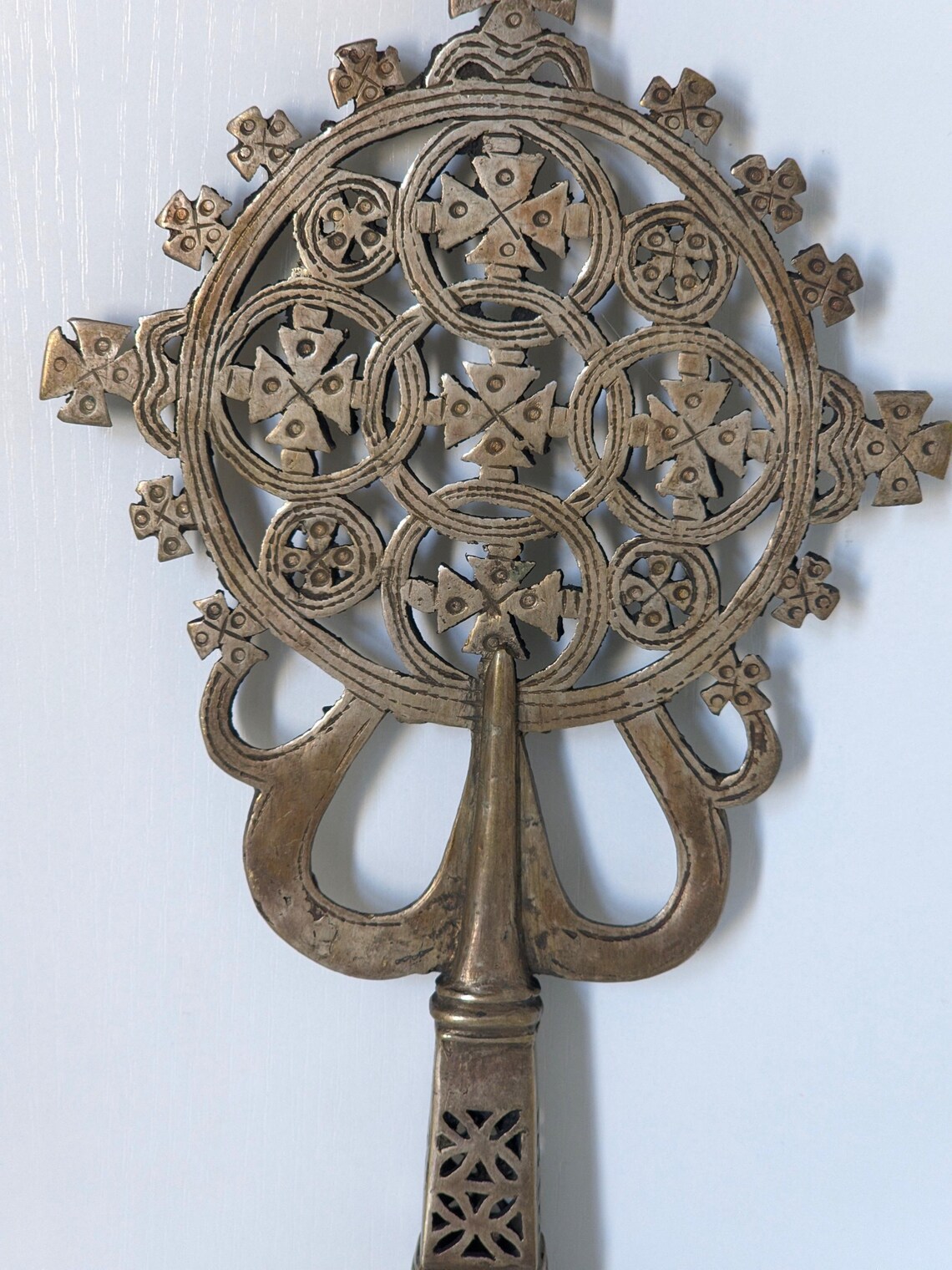 Vintage Ethiopian Orthodox Processional Cross African Christian Art ...