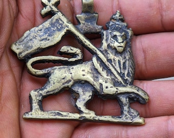 Vintage Ethiopian Orthodox Star of David Cross Pendant Christian Beta ...