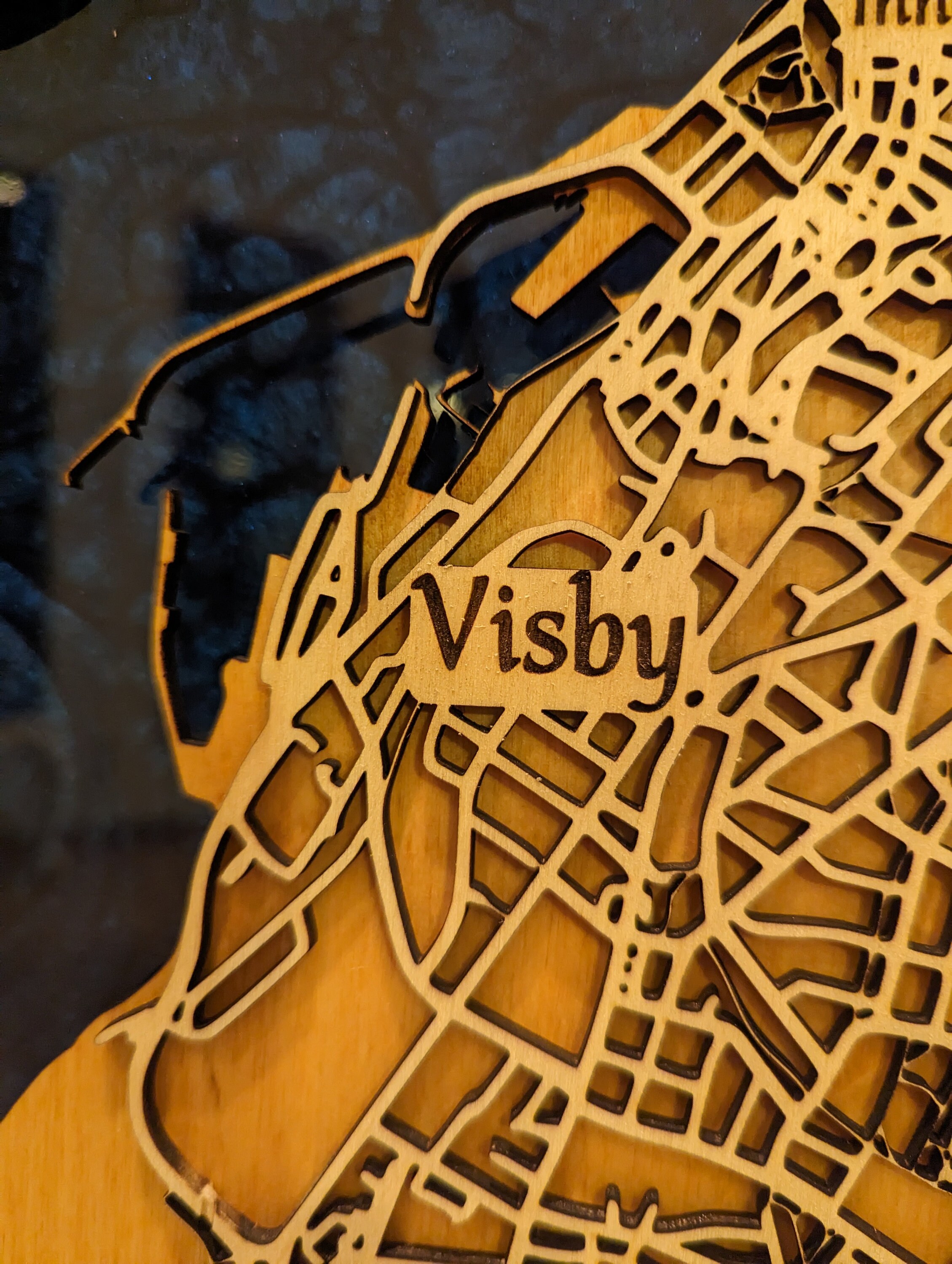 Visby Sweden Personalized Epoxy Map Perfect Surface Warfare - Etsy