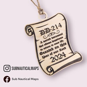 Personalized Military Retirement Ornament Veteran Gift Military ...