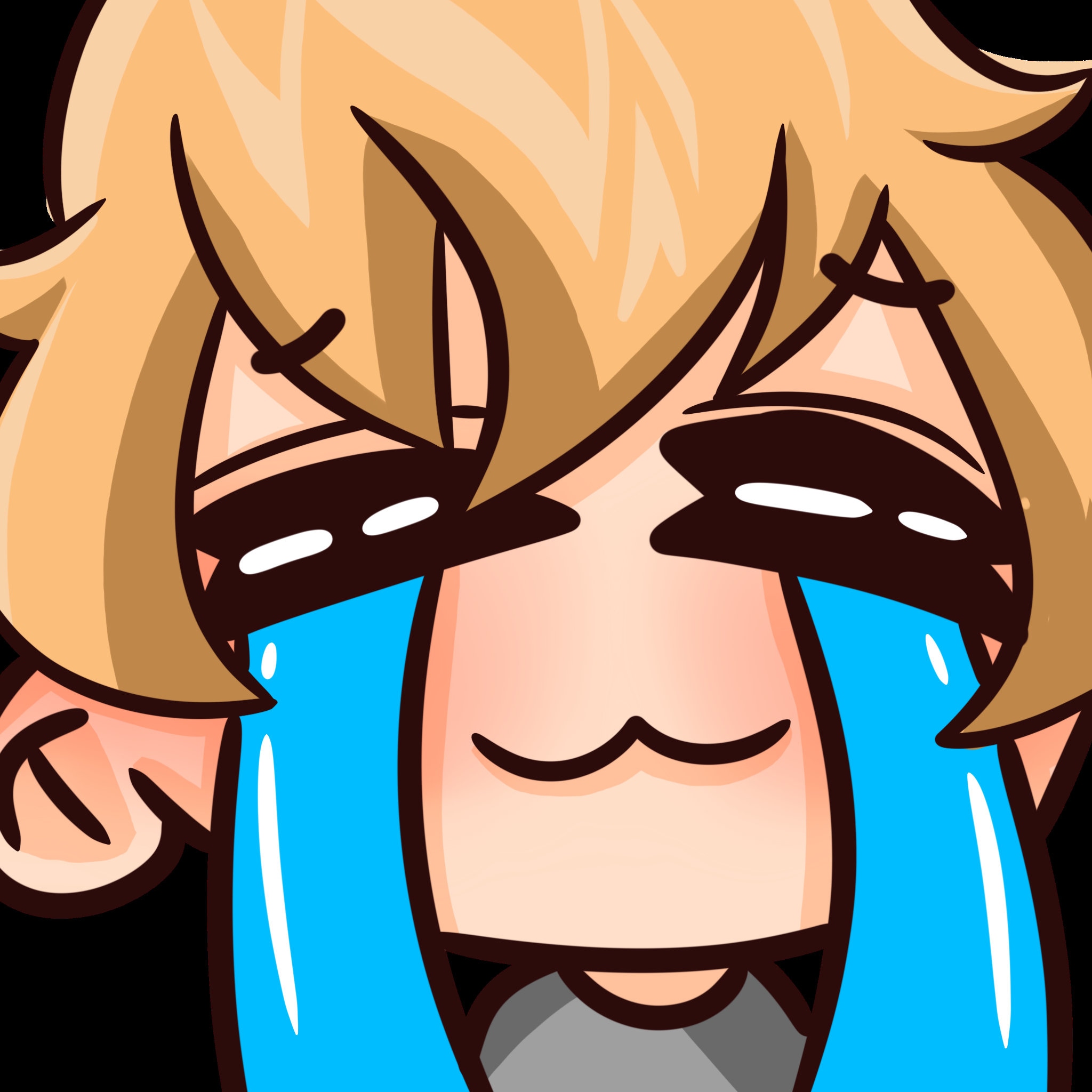 5 Blonde Hair Chibi Guy Emotes Twitch Emotes Pack, Discord Emotes Pack ...