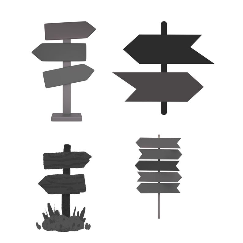 Destination Sign SVG, Destination Arrow Svg, Sign Post Template Svg ...