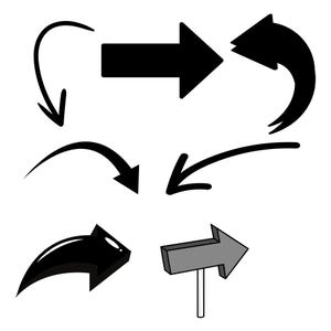 Arrows SVG Bundle, Arrows SVG, Arrow Signs Svg Bundle, Right Arrow Svg ...