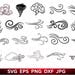 Wind SVG Bundle: Weather Clip Art, Storm Silhouette (PNG, SVG) - Etsy
