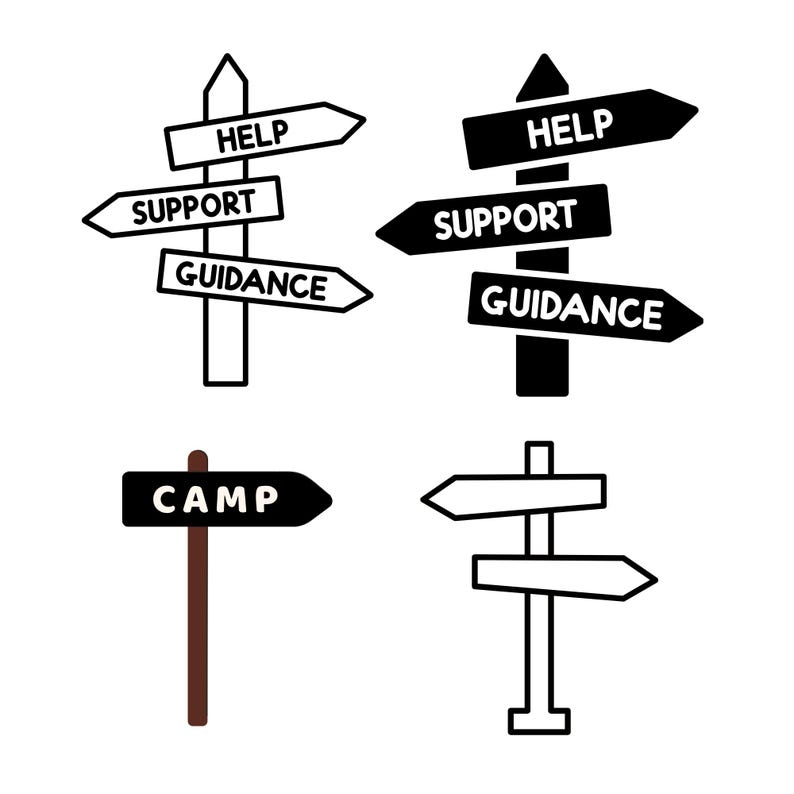 Destination Sign SVG, Destination Arrow Svg, Sign Post Template Svg ...