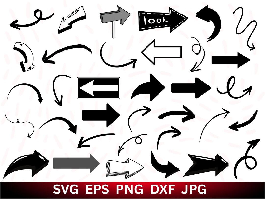 Arrows SVG Bundle, Arrows SVG, Arrow Signs Svg Bundle, Right Arrow Svg ...