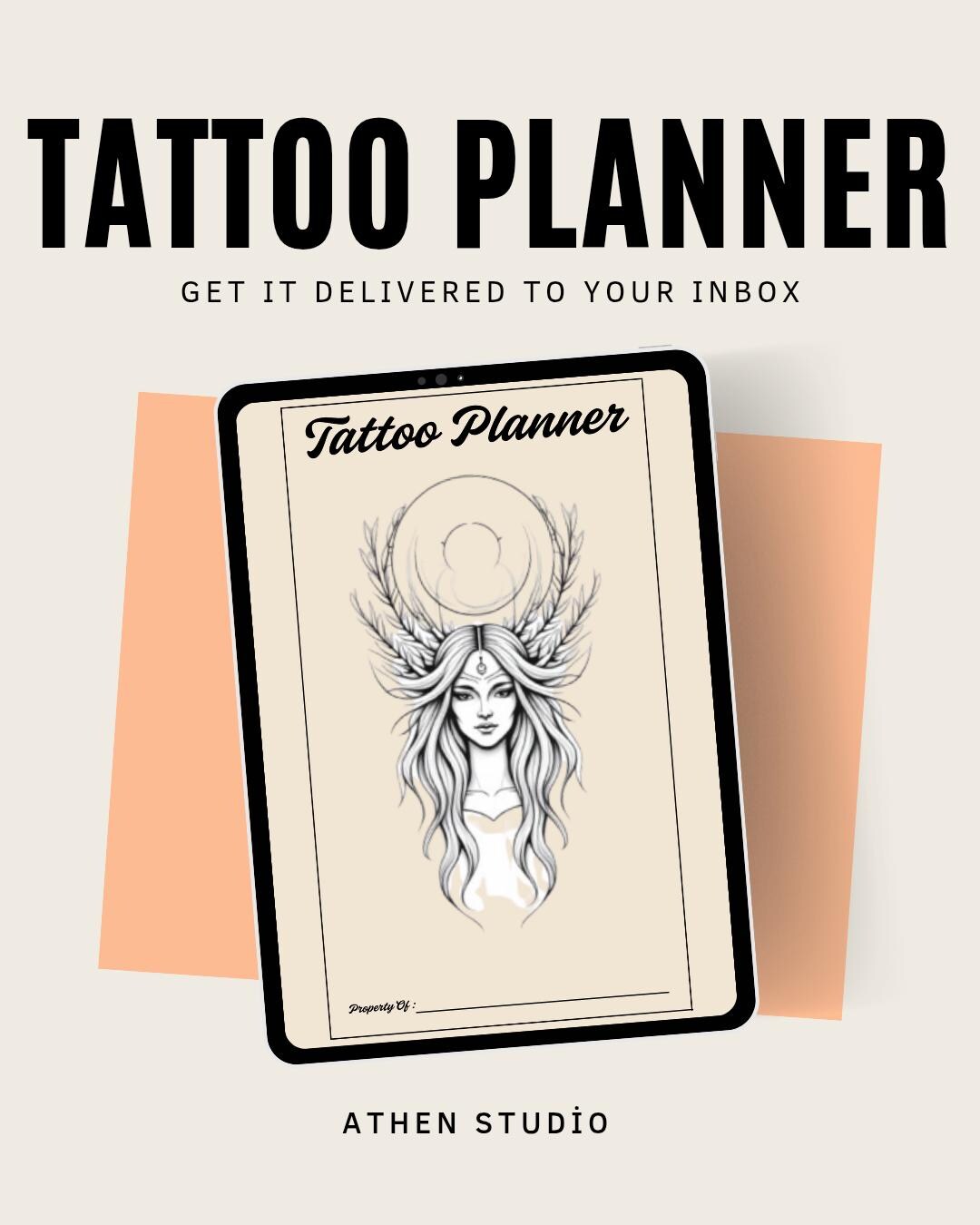 Tattoo Artist Planner Printable – Commercial Use | Digital Tattoo ...