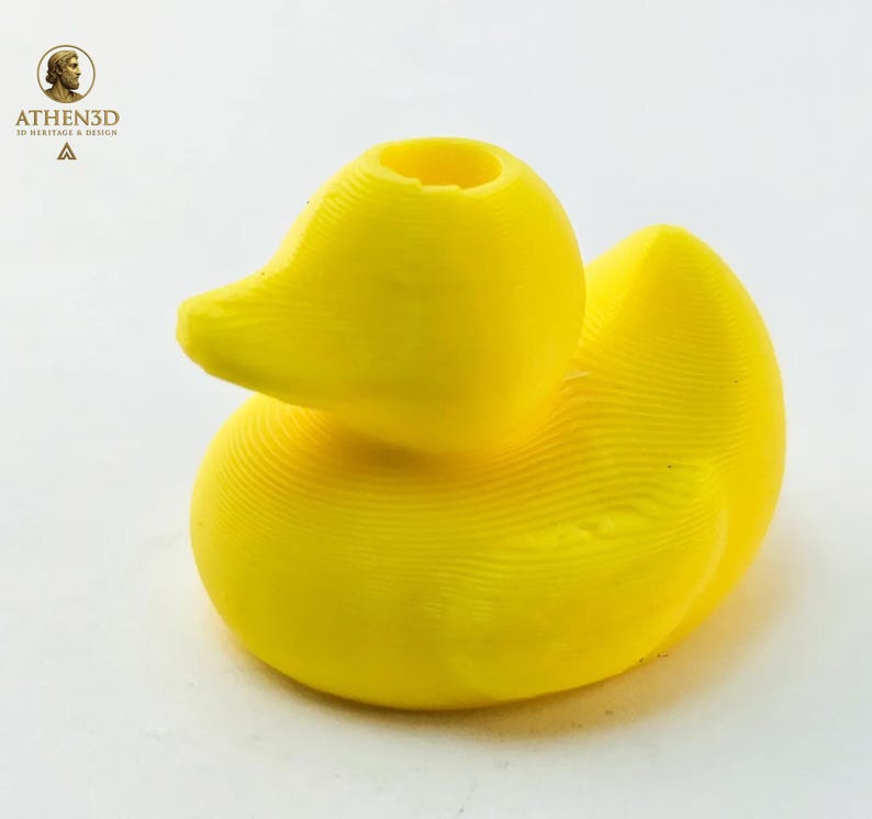 Rubber Duck Cord Bead STL, 3D Printable Hoodie Accessory, Cute Lanyard ...